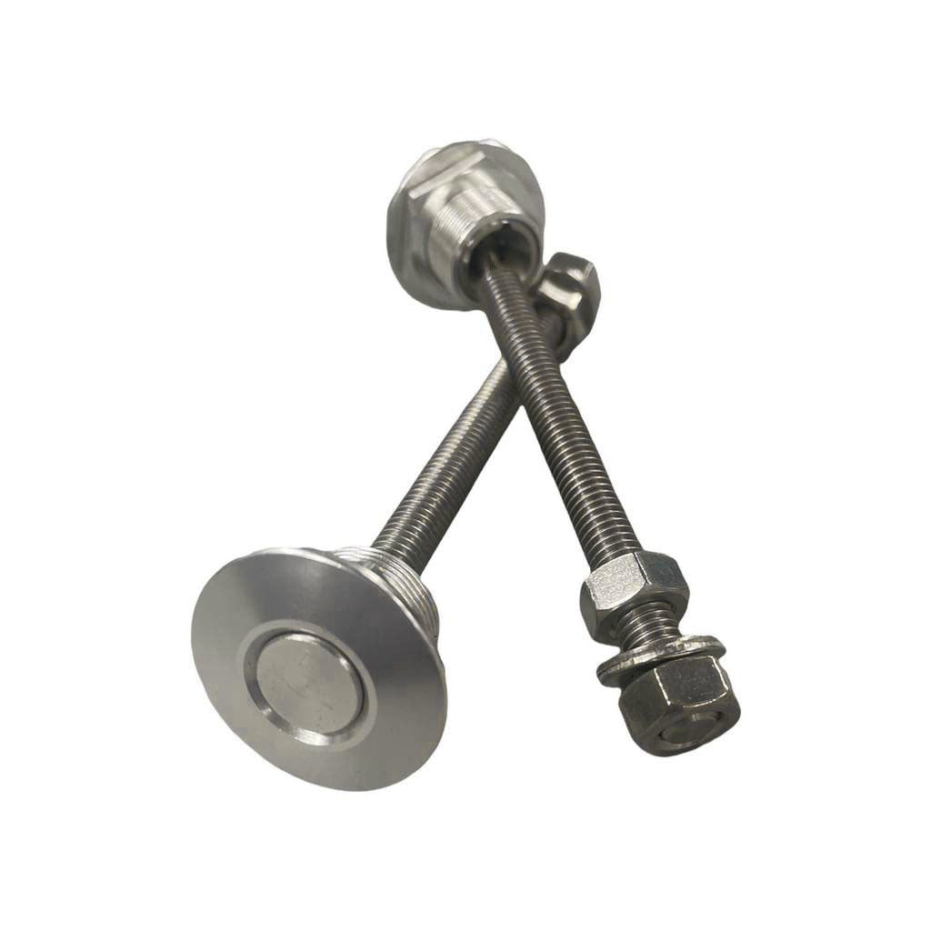 Push Button Bonnet Pin Kit Silver – C Bradley Motorsport