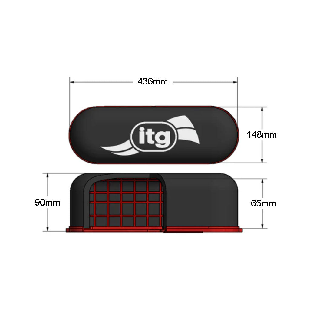 ITG Megaflow Sausage Air Filter JC50/S/65 – C Bradley Motorsport