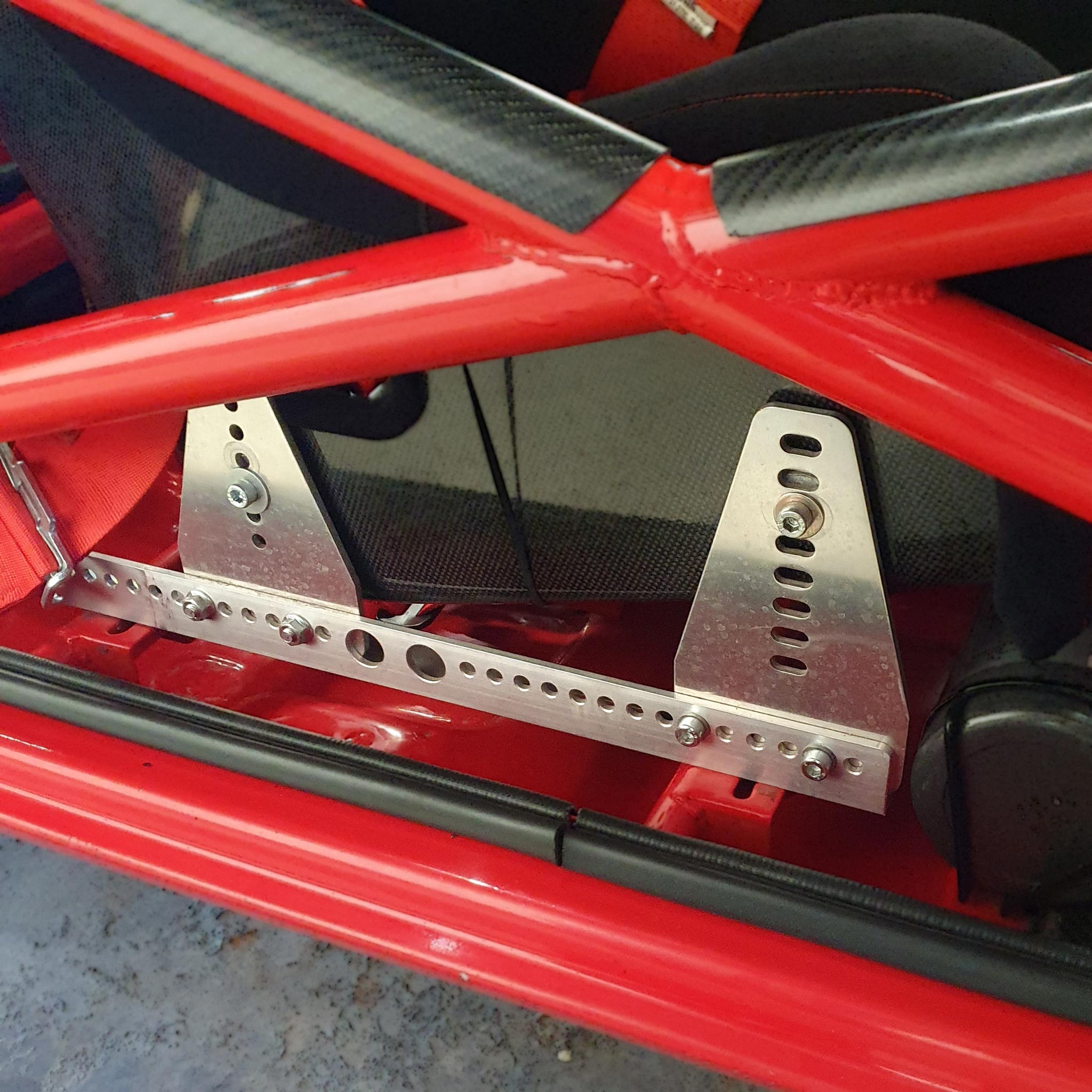 Seat Bracket Alloy 3 Piece Side Mounting – C Bradley Motorsport