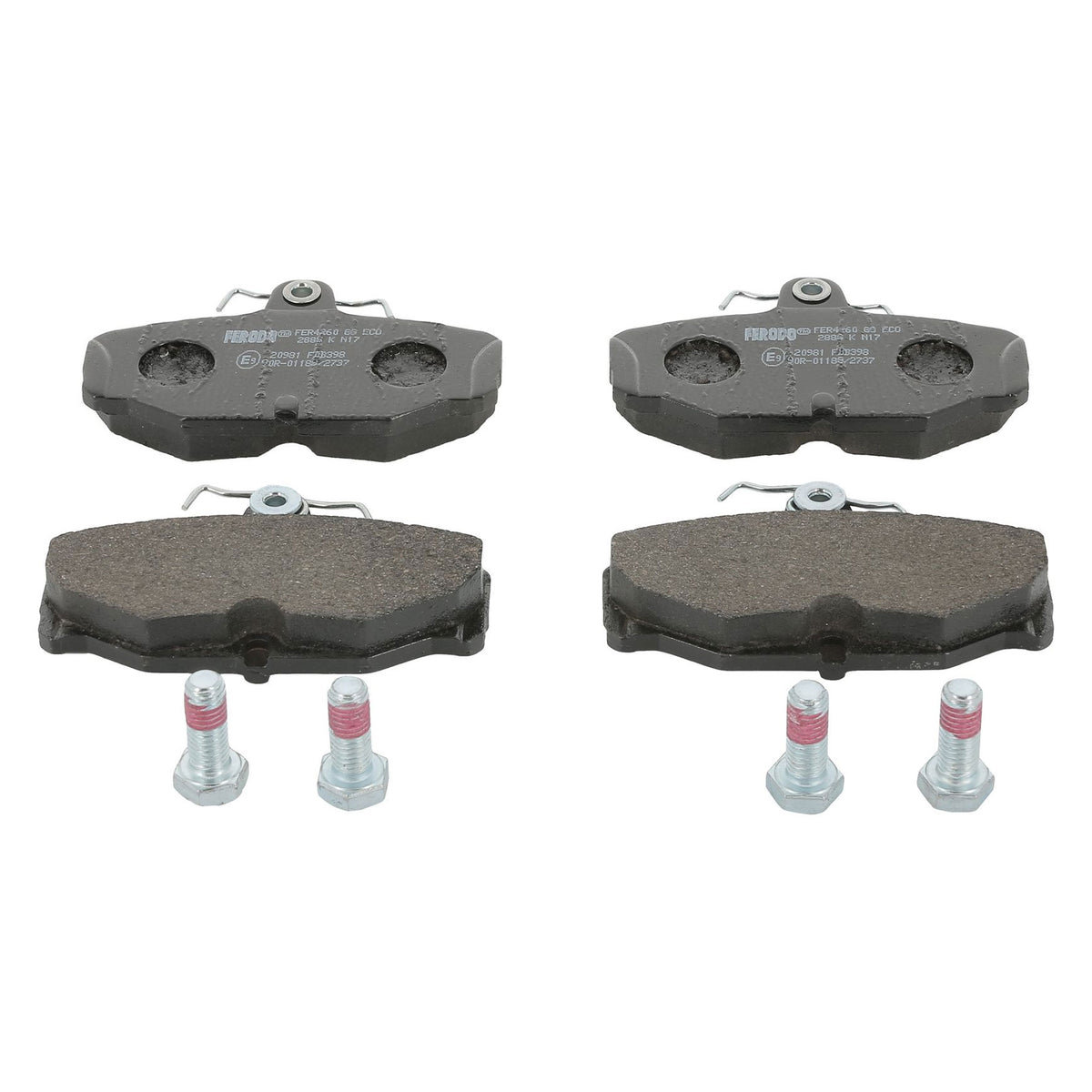 Ferodo FDB398 Brake Pads For Standard Road Cosworth Rear – C Bradley ...