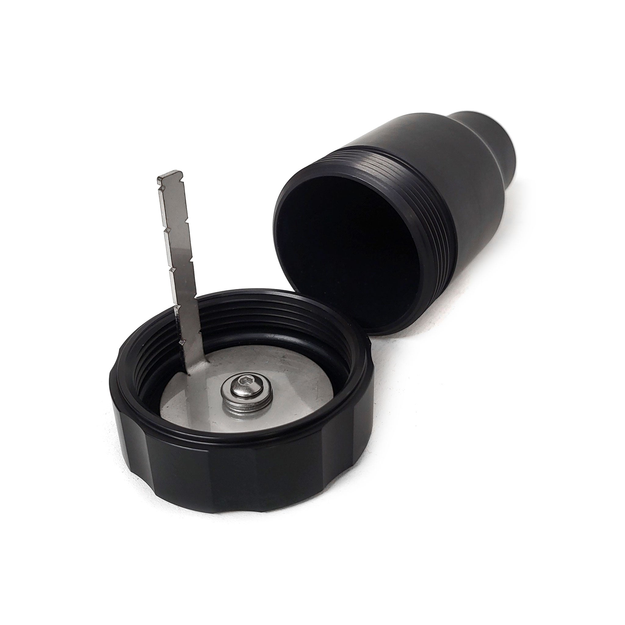 Alloy Brake Fluid Bottle (Black Anodised) – C Bradley Motorsport