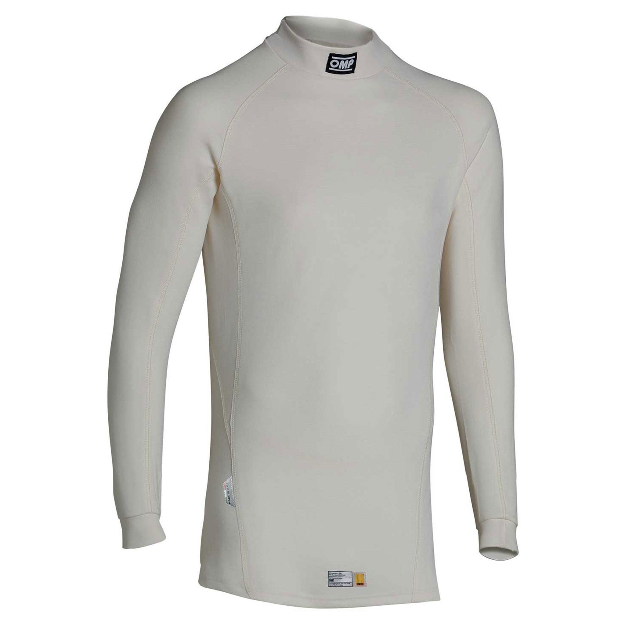 OMP First Fireproof Vest Top In White (FIA Approved) – C Bradley Motorsport