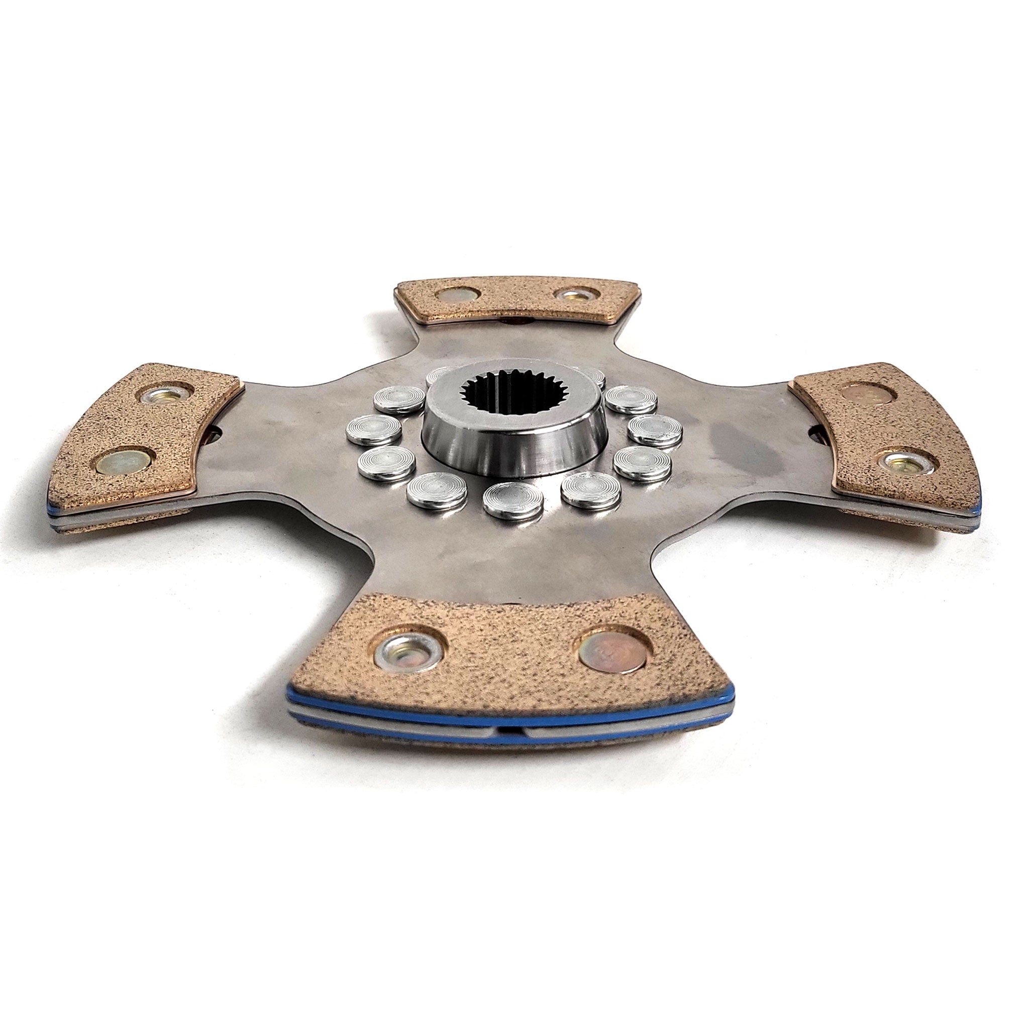 TTV Race 215mm 4 Paddle Clutch Plate Ford Spline 1x23T x 8mm (24.5mm D ...
