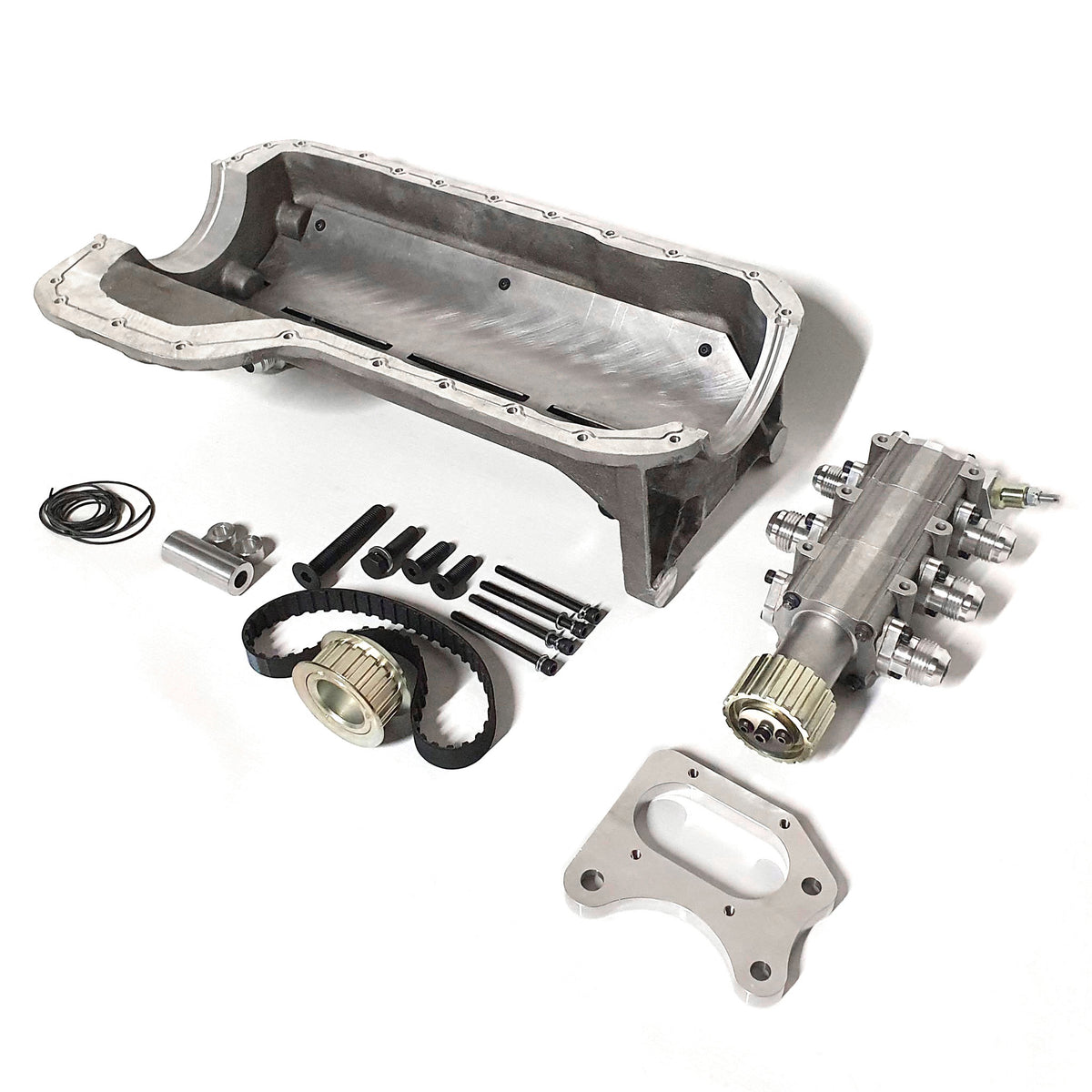 Ford Pinto/Cosworth Dry Sump Kit (Pump On Block) – C Bradley Motorsport