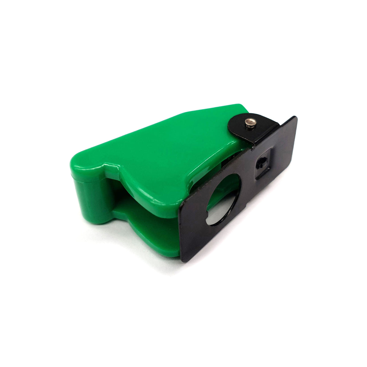 Green Flip-Up Switch Cover – C Bradley Motorsport