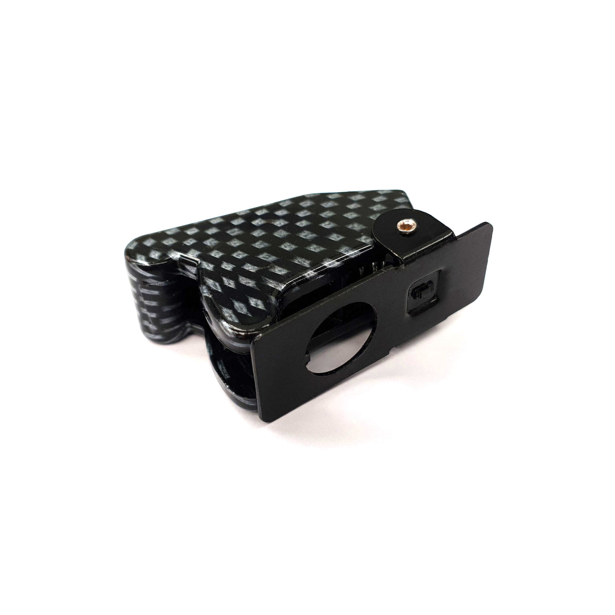Black Carbon Flip-Up Switch Cover – C Bradley Motorsport