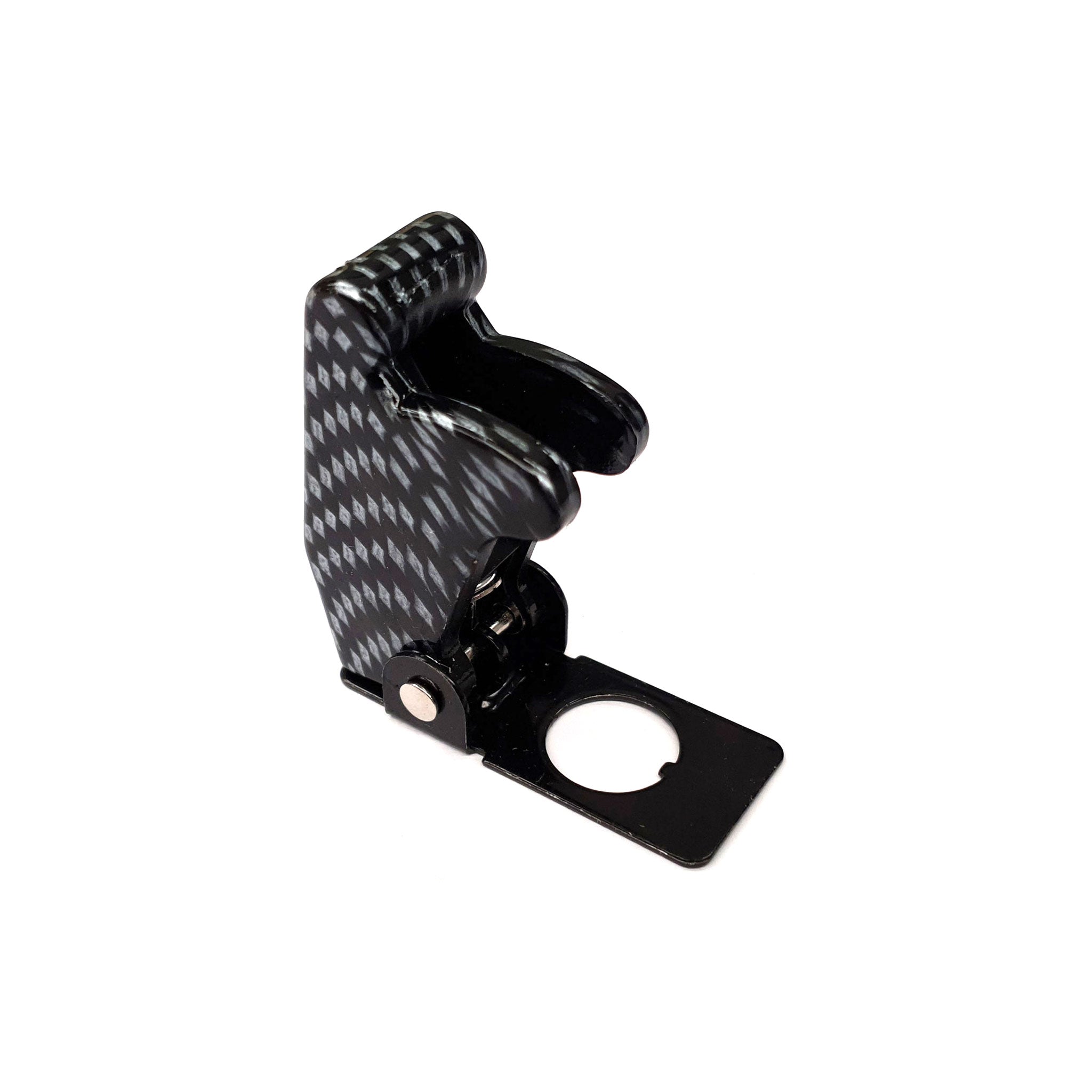 Black Carbon Flip-Up Switch Cover – C Bradley Motorsport