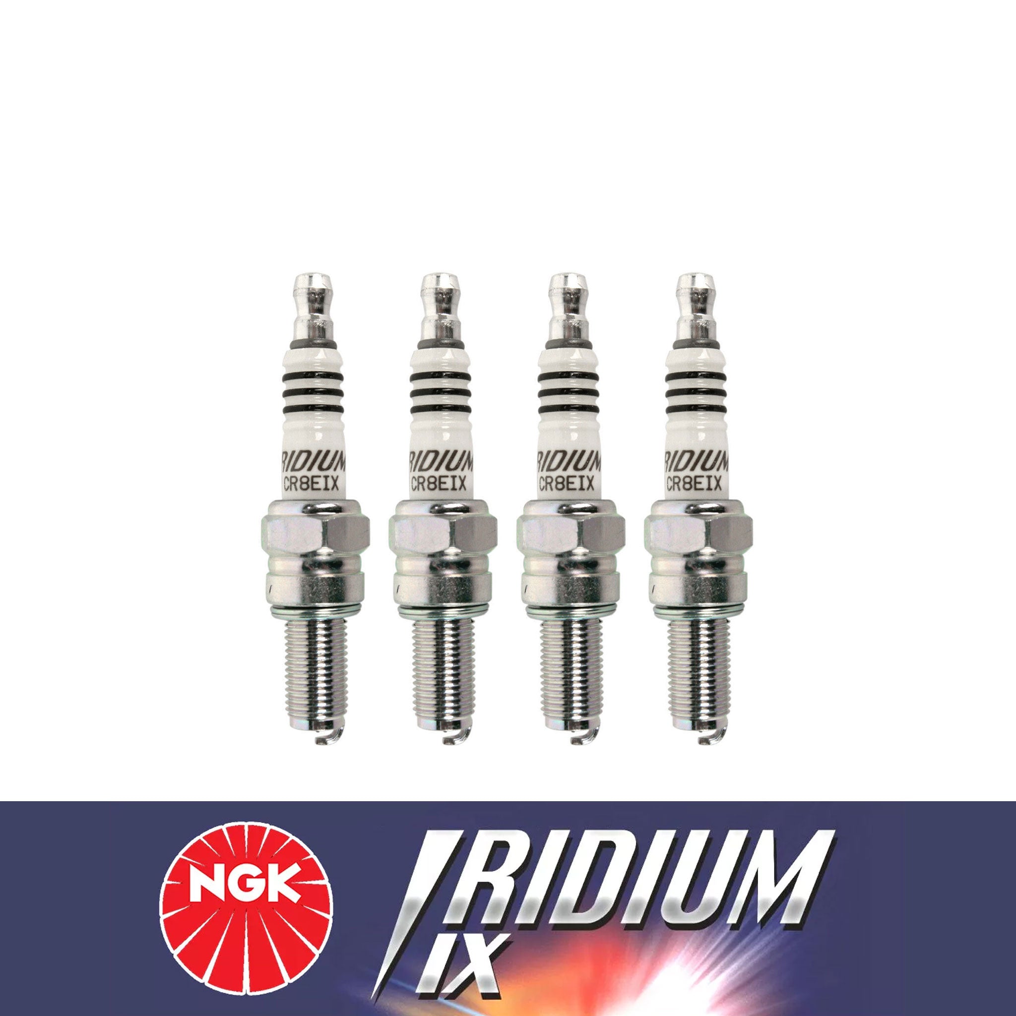 Iridium IX CR8EIX Spark Plugs For BDA / Latest Spec Millington (Set Of ...