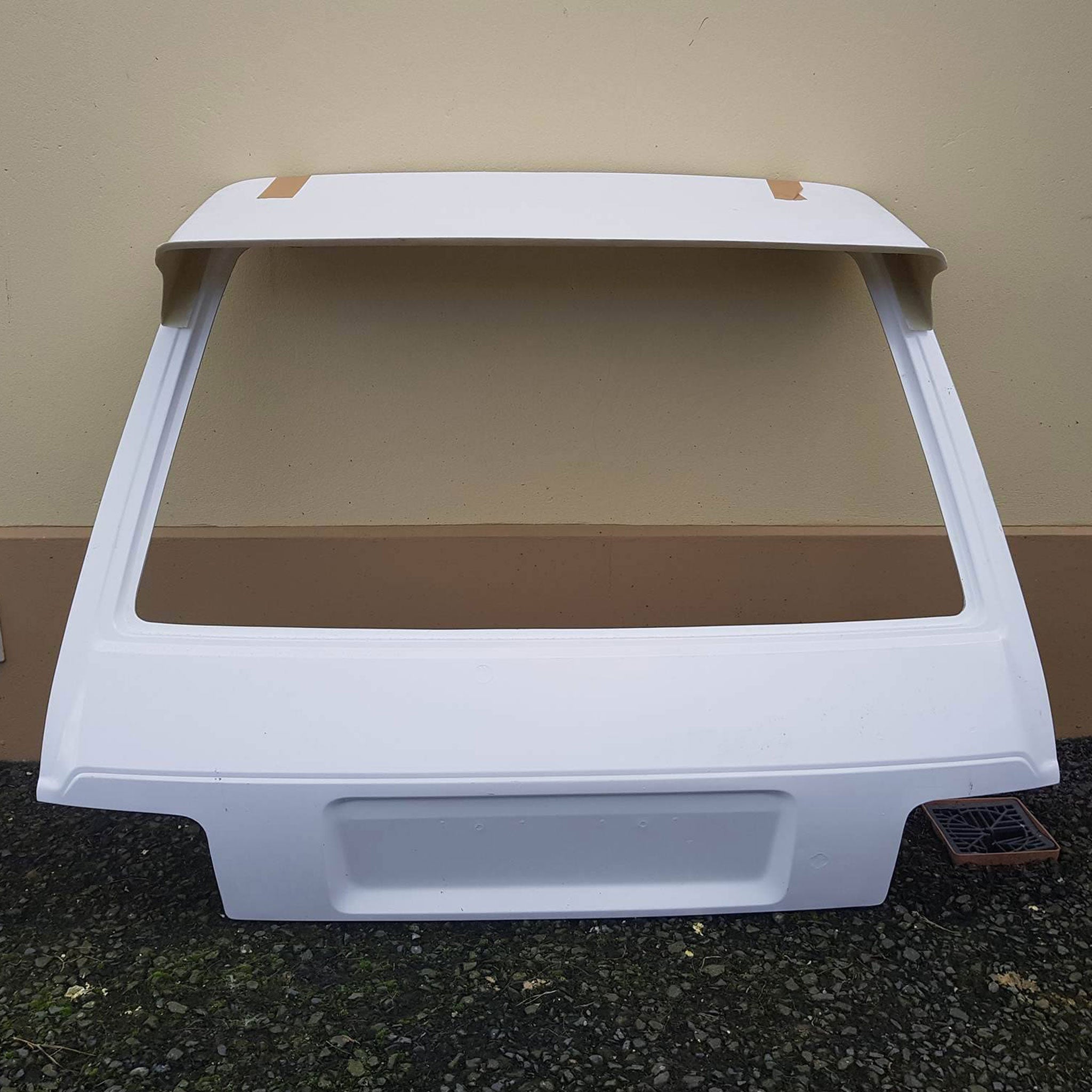 KP60 Toyota Starlet Fibreglass Boot Spoiler – C Bradley Motorsport