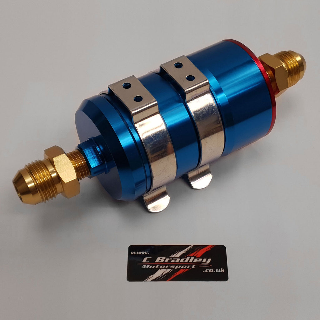 Sytec -8JIC Bullet F2 Filter Blue – C Bradley Motorsport