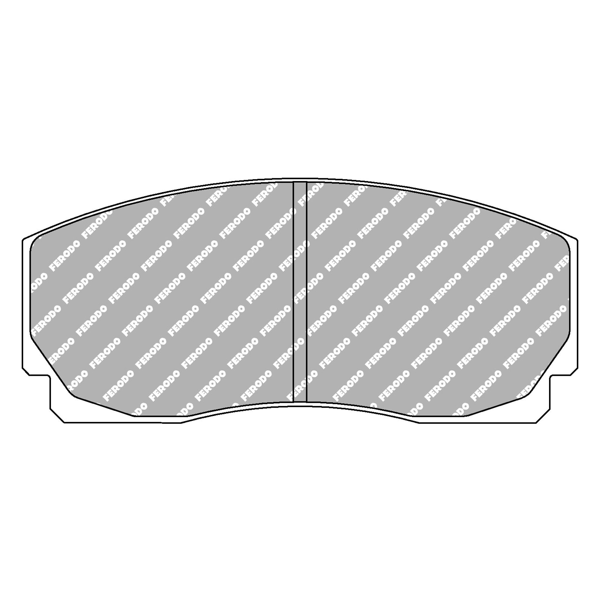 Ferodo FRP203Z DSUNO Brake Pads For 13" Monte Carlo Fronts – C Bradley ...