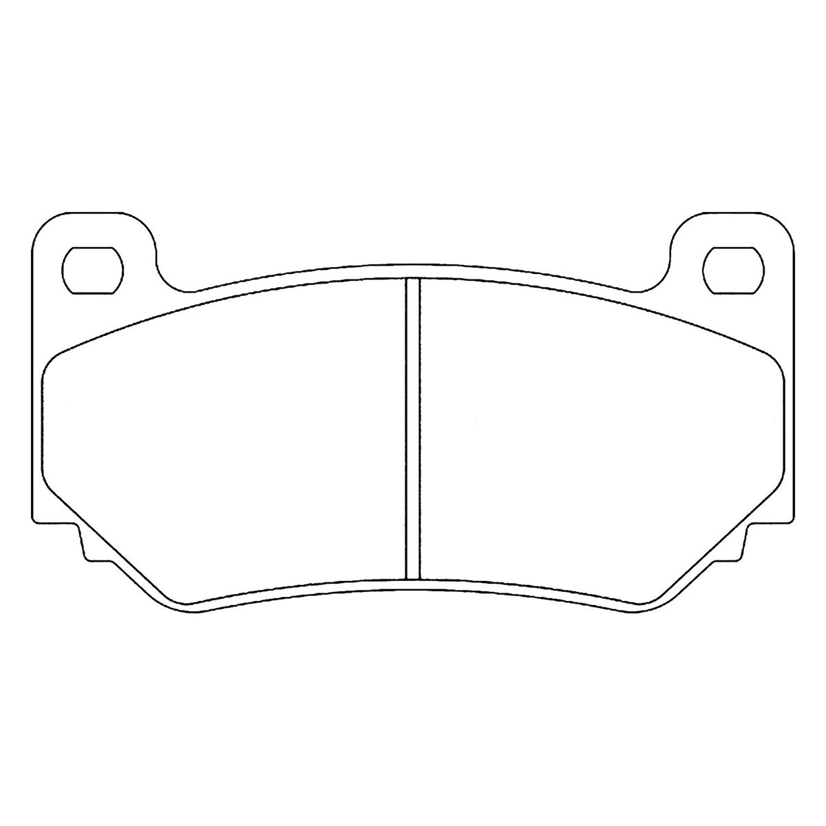 Mintex 4 Pot Rear F6R Brake Pads – C Bradley Motorsport
