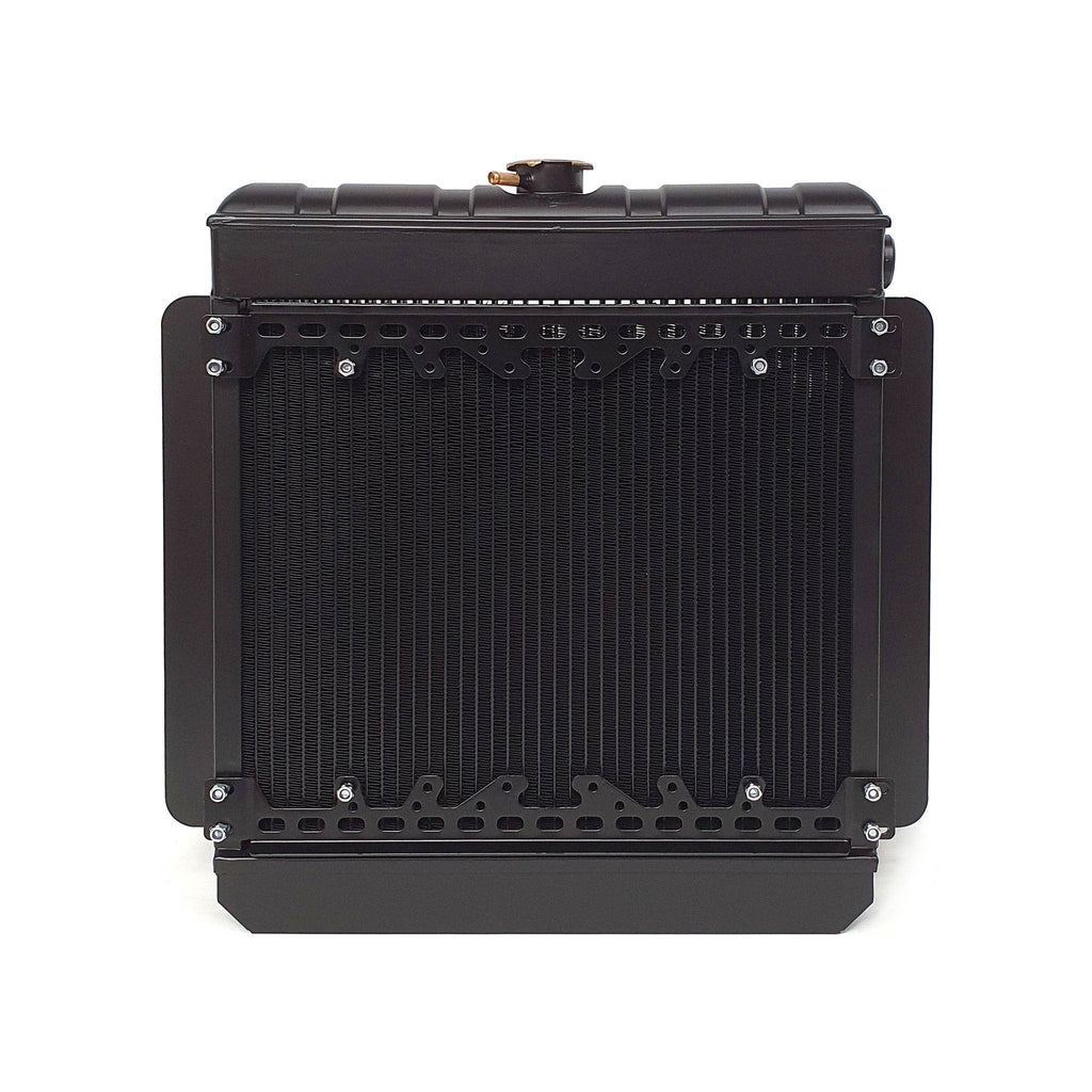 BDA Black Brass Historic Radiator for Mk1/Mk2 Escort (Grille Side Fan ...