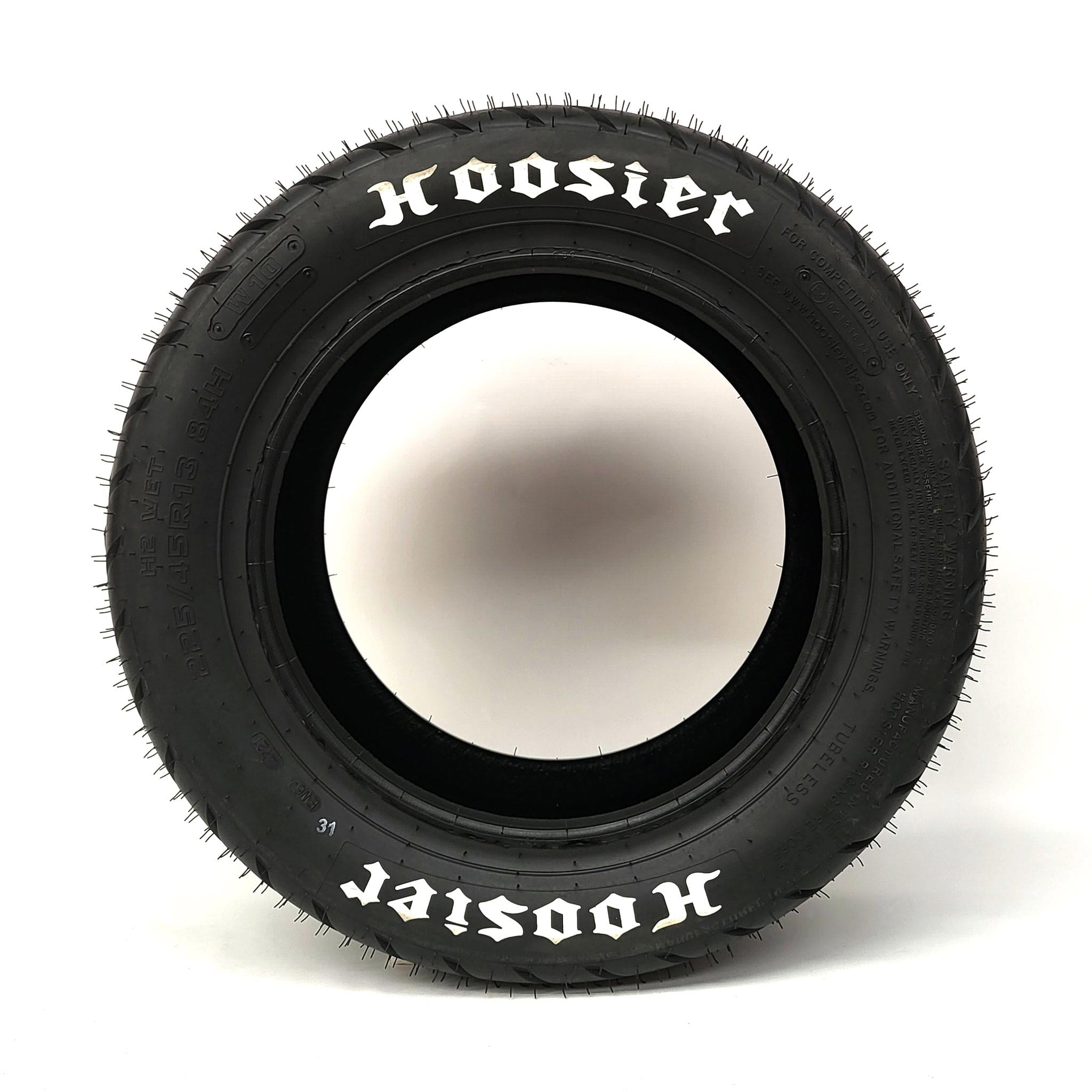 225/45R13 Wet Pre-cut W10 Hoosier Tyre – C Bradley Motorsport