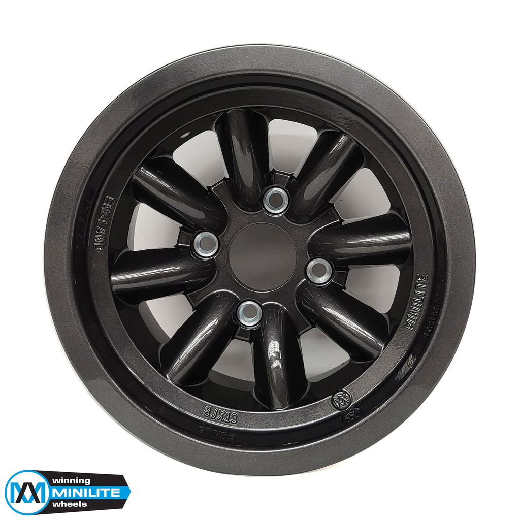 8.0x13" Minilite Wheel ET3 in Anthracite Grey (Toyota AE86 4x114.3) – C ...