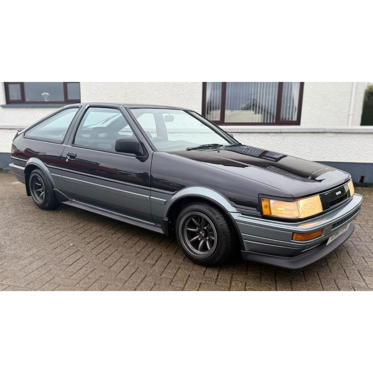 8.0x13" Minilite Wheel ET3 in Anthracite Grey (Toyota AE86 4x114.3) – C ...