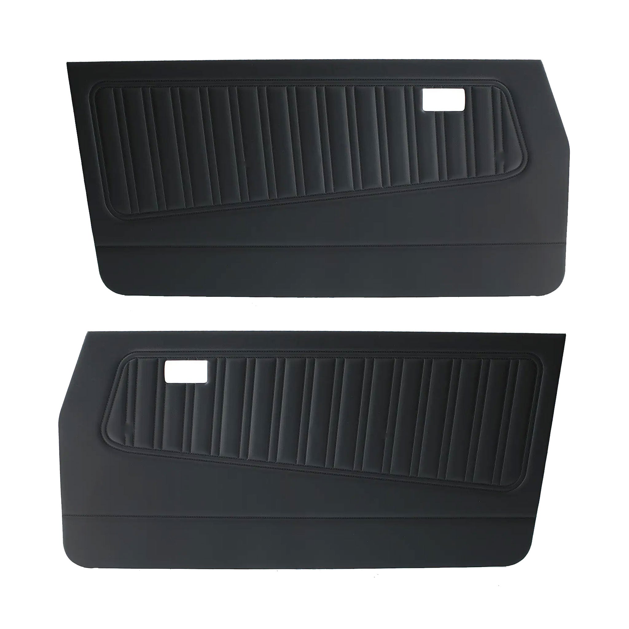 Mk2 Escort Standard Inner Front Door Panels Black Pair