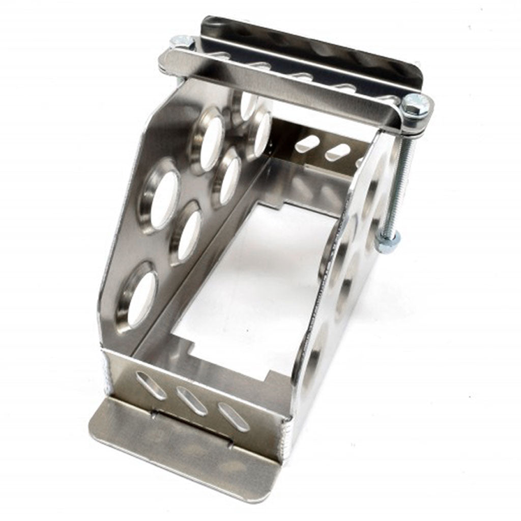 Alloy Battery Tray Red Top 30/40 Upright – C Bradley Motorsport