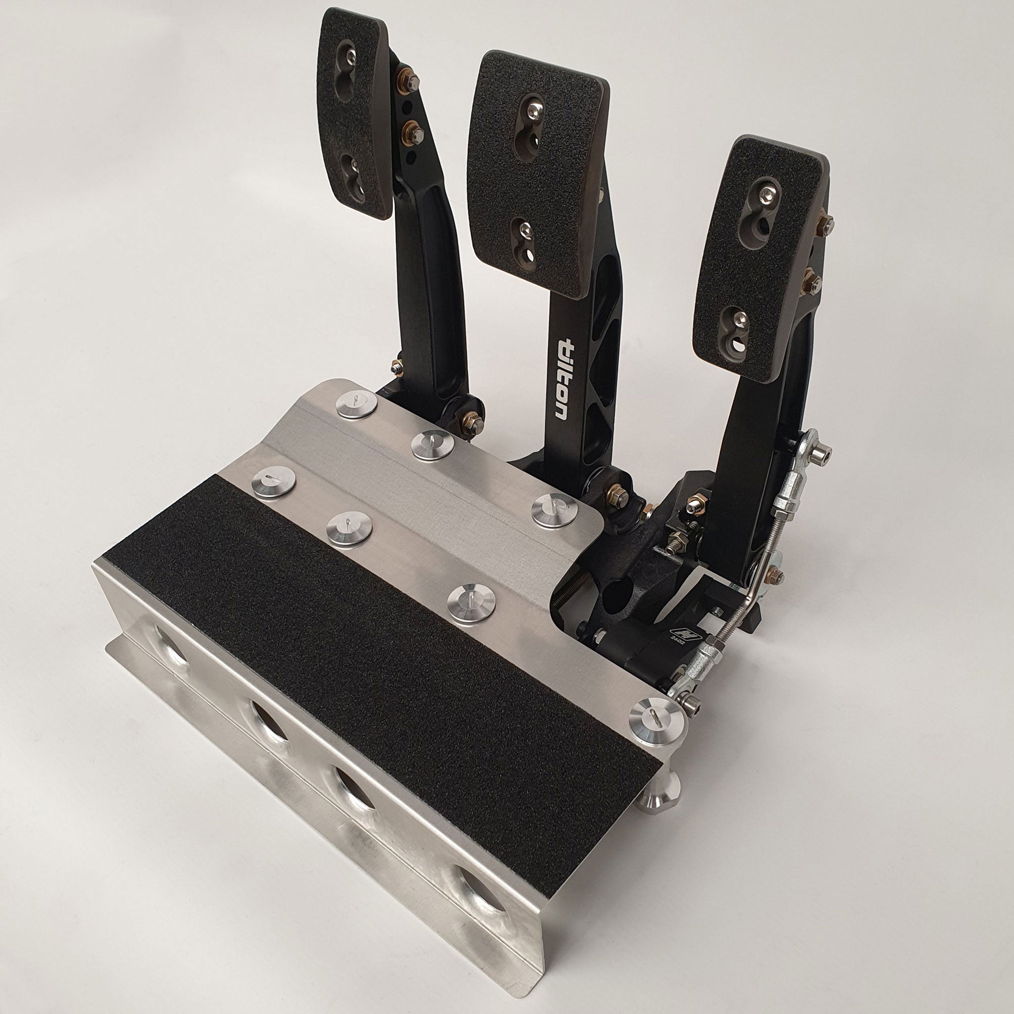 Tilton 600 Series Floor Mount Pedal Box Underfoot Cylinders with New T ...