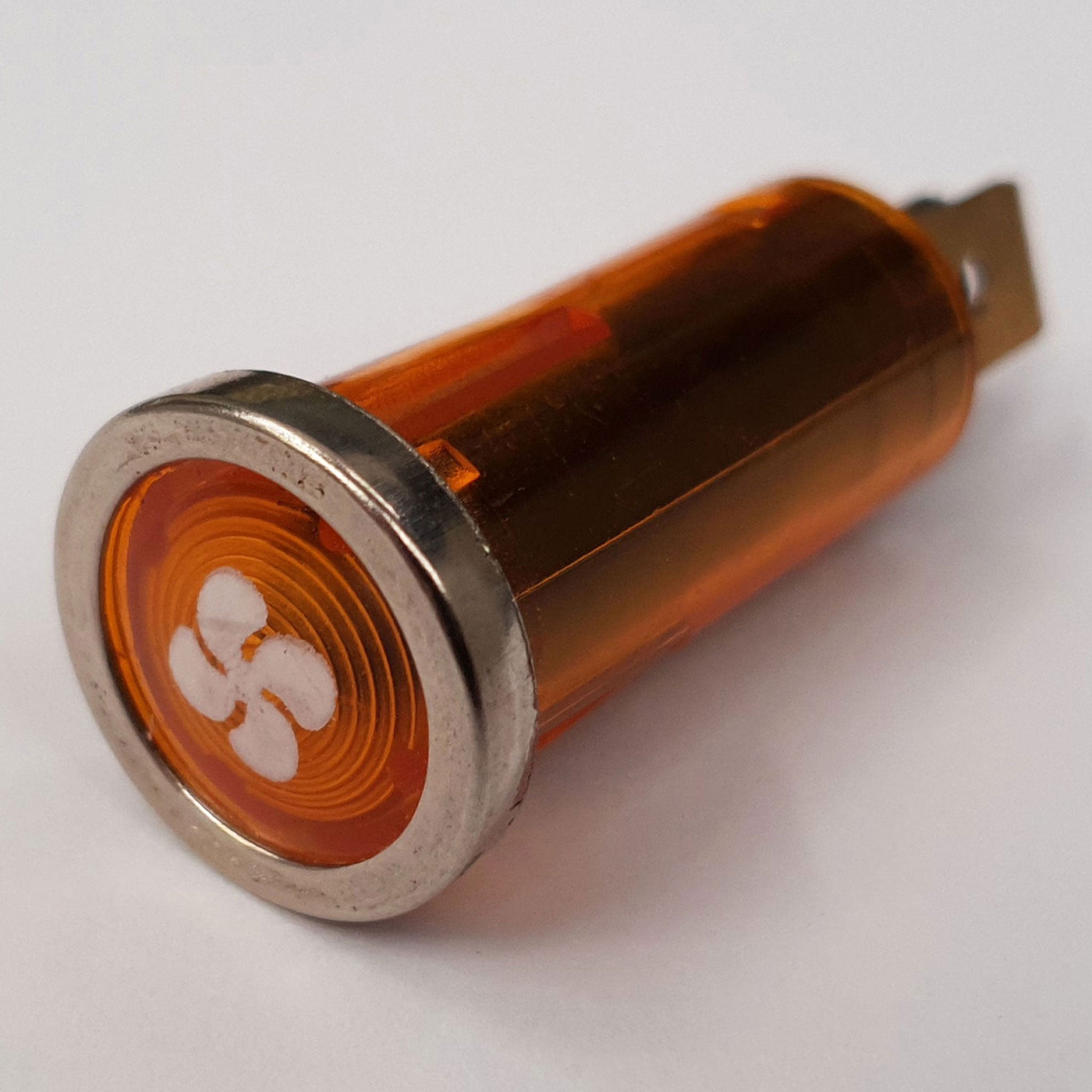 Warning Light Amber with Fan Symbol – C Bradley Motorsport