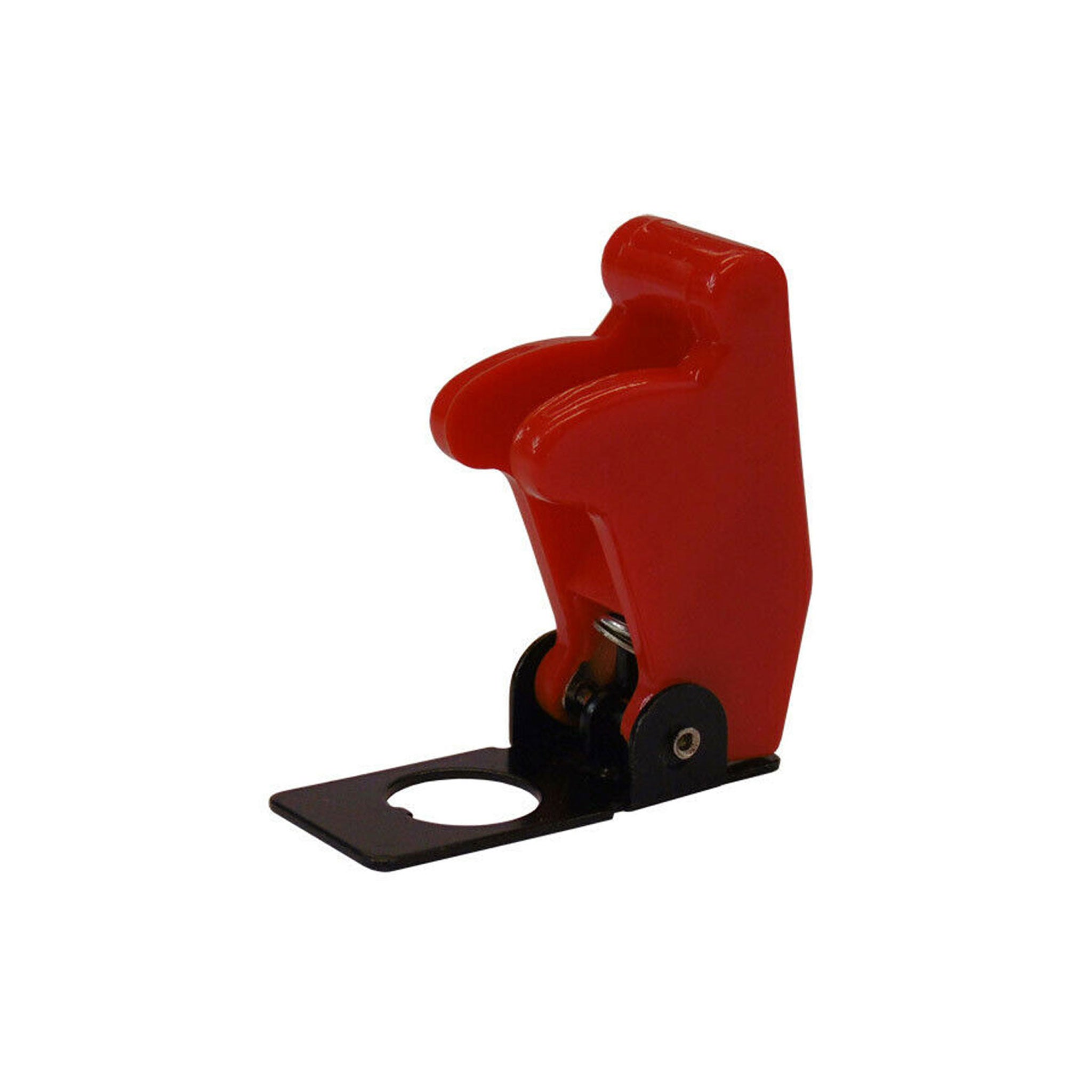 Red Flip-Up Switch Cover – C Bradley Motorsport
