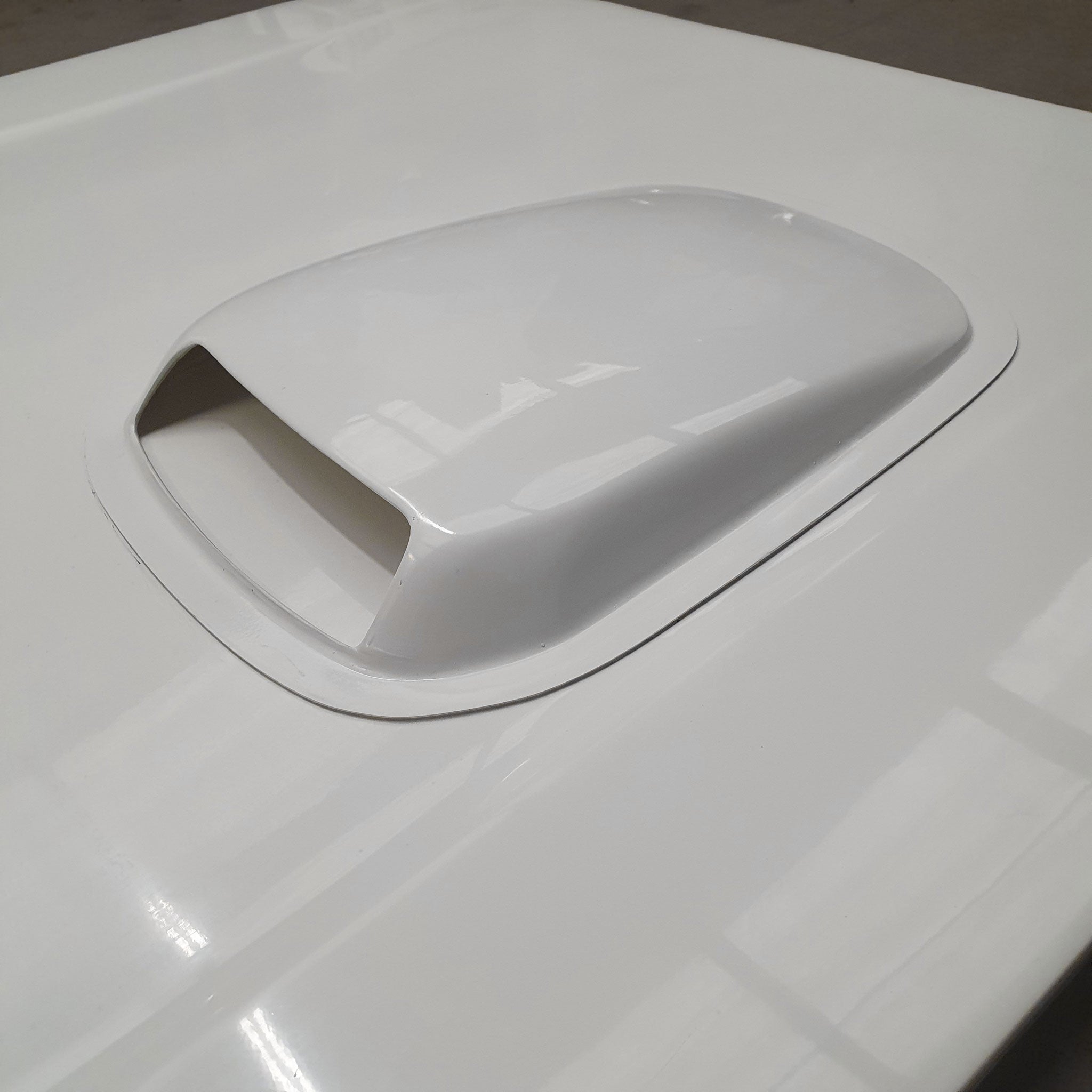 Mk2 Escort Fibreglass Bonnet With Scoop – C Bradley Motorsport