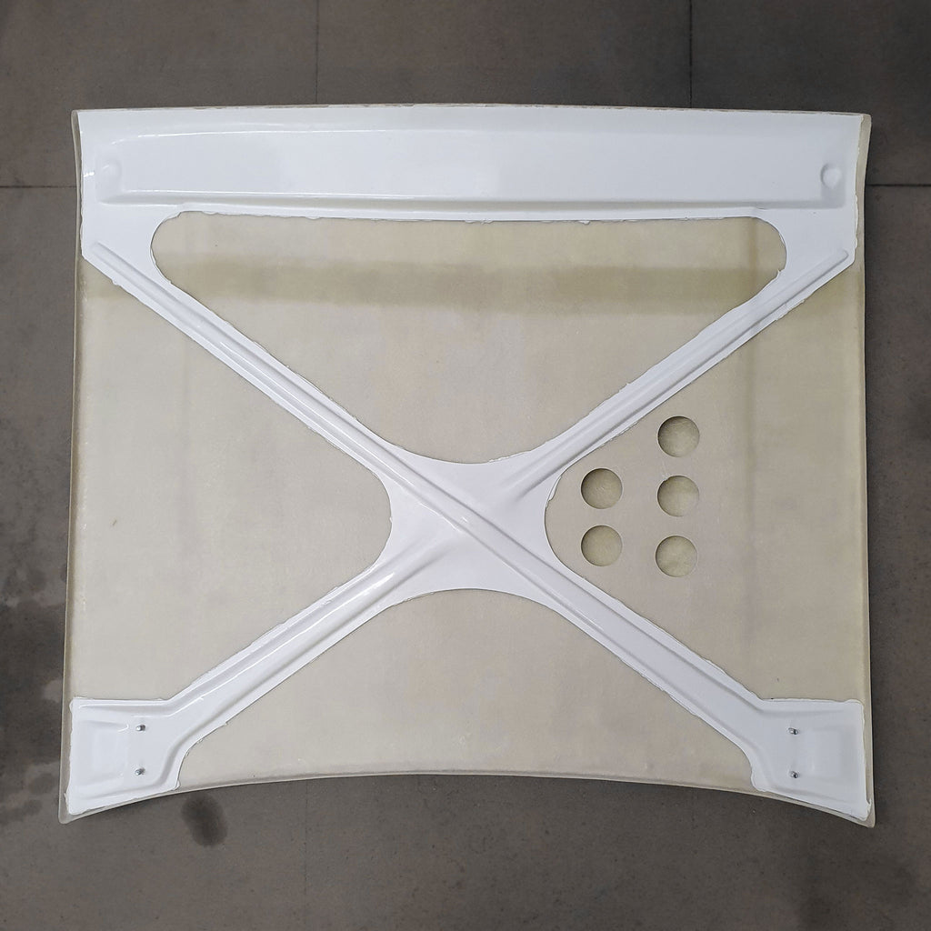 Mk2 Escort Fibreglass Bonnet With Scoop – C Bradley Motorsport