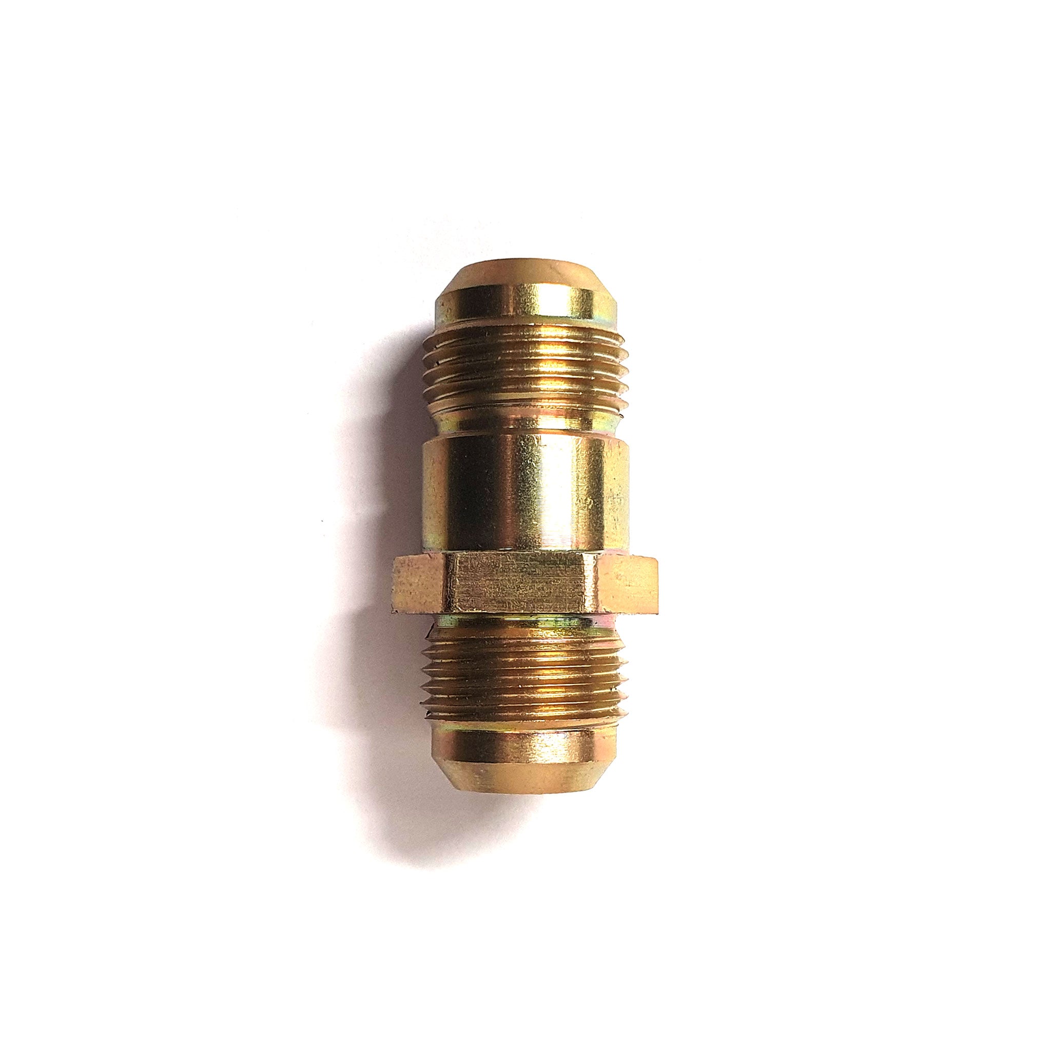 -12JIC Male/Male Bulkhead Adaptor Steel Weld In – C Bradley Motorsport