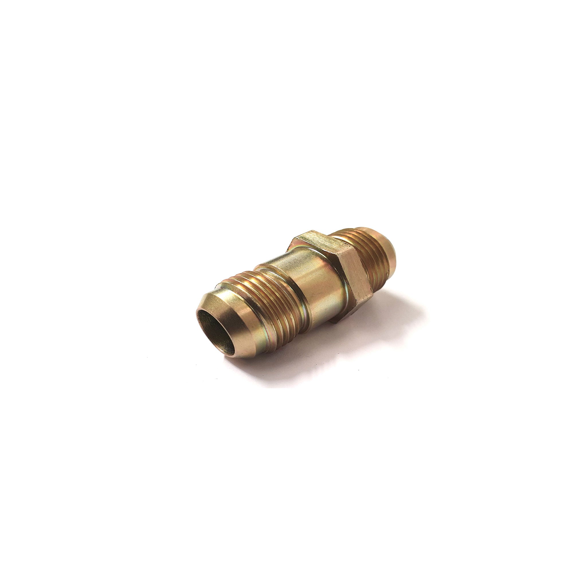 -6JIC Male/Male Bulkhead Adaptor Steel Weld In – C Bradley Motorsport