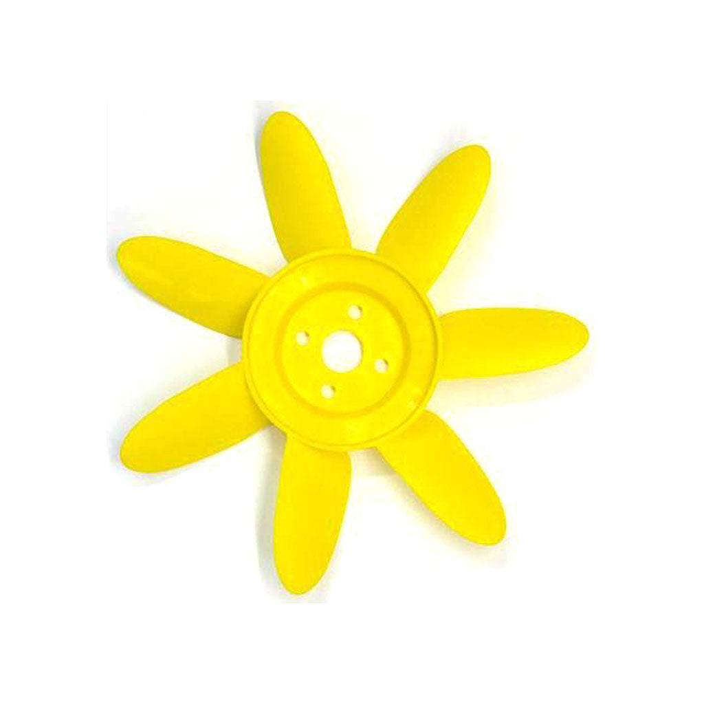 Crossflow Radiator Fan Blade Yellow – C Bradley Motorsport