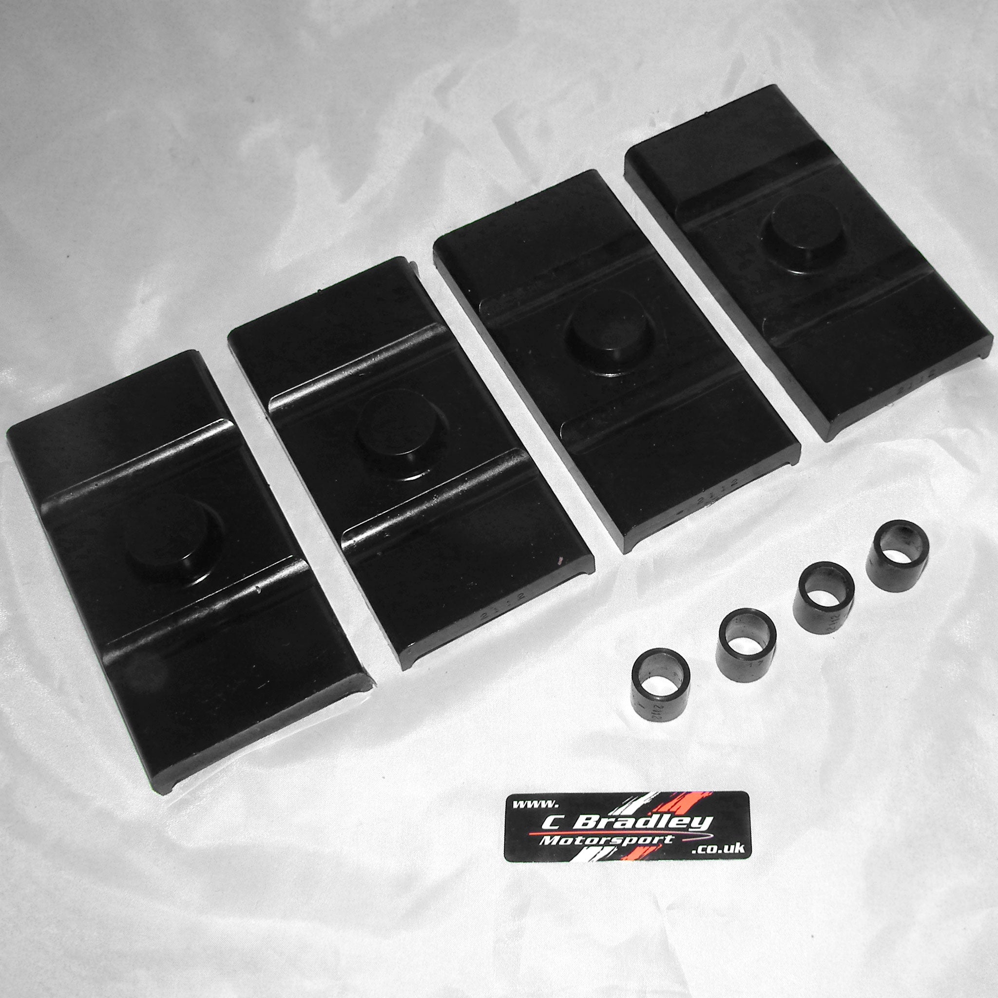 Rear 60mm Single & Multi Leaf Spring Pad (Kit of 4) – C Bradley Motorsport