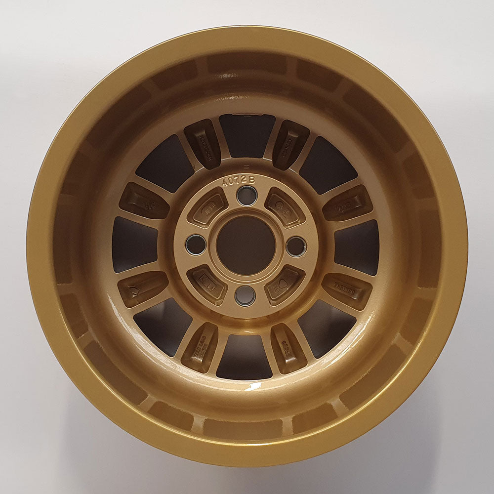 8.0x15" Minilite Wheel ET-16 in Gold – C Bradley Motorsport