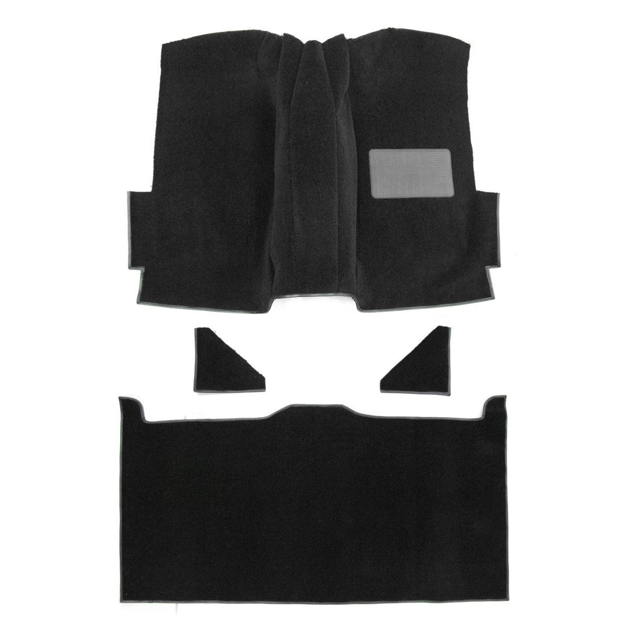Mk1/Mk2 Escort RHD 4 Piece Set Black Carpet – C Bradley Motorsport